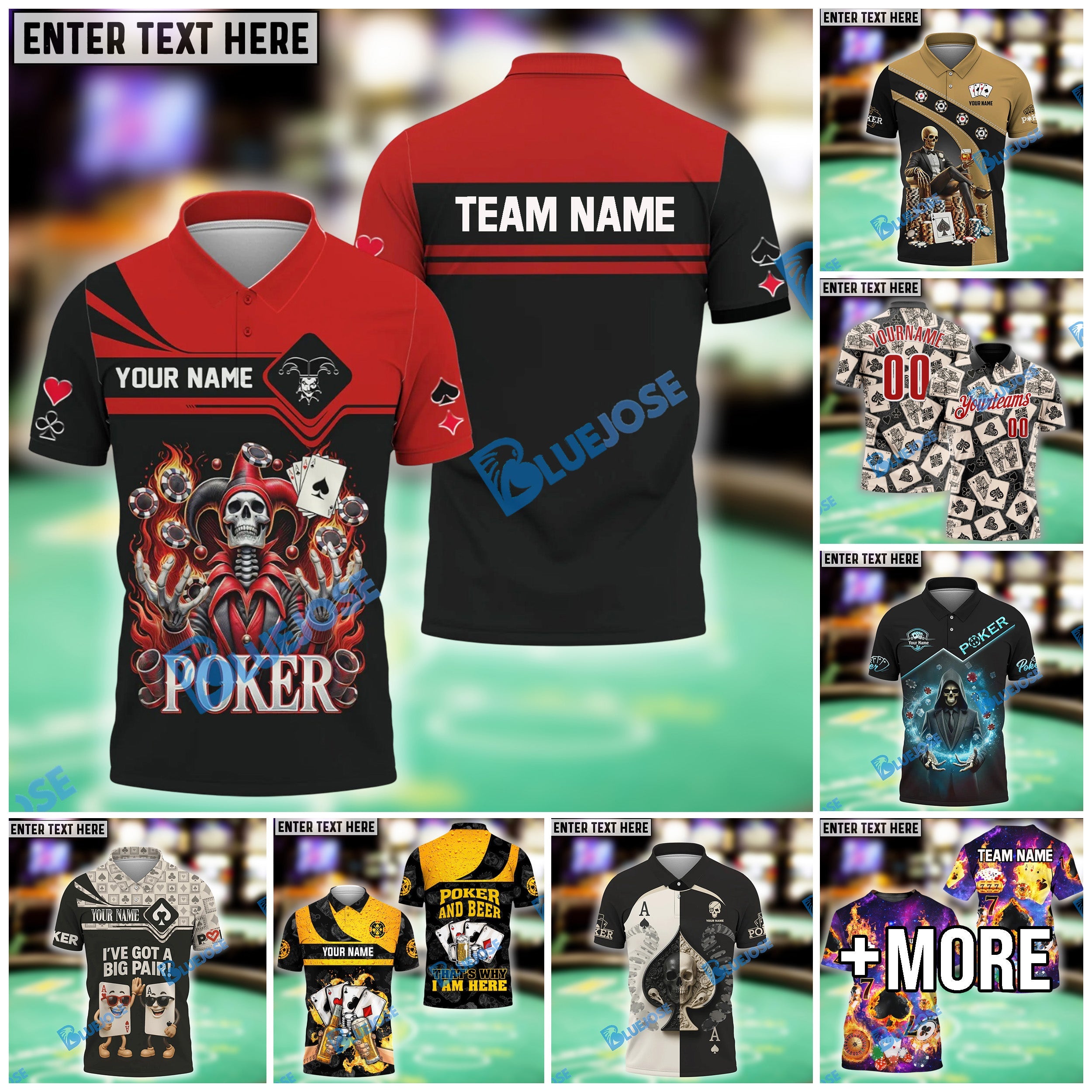 Poker Shirts – BlueJose Shop
